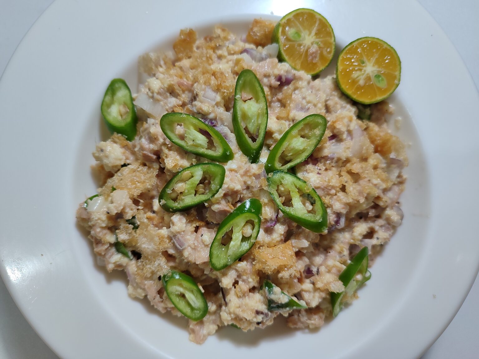 Easy Tuna Sisig Recipe Using Leftover Tuna Filling - Mix Of Days